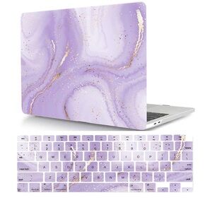 Other | Purple Marble Laptop Case For New Pro 13 | Poshmark